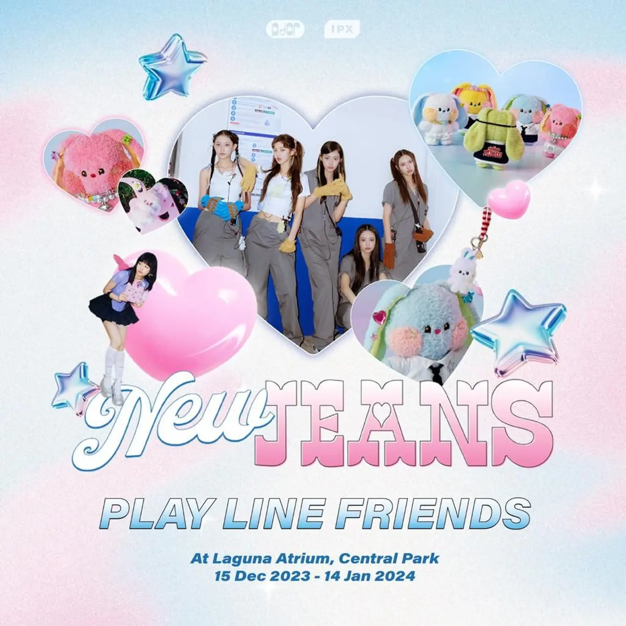 Hadir Pertama Kali di Indonesia Pop-Up Store Play Line Friends Featuring NewJeans