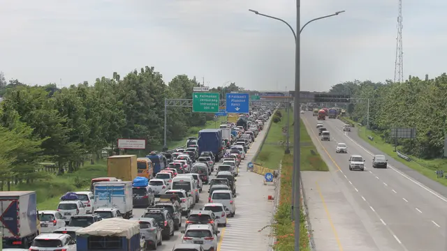 Arus Mudik Lebaran 20 April, One Way Tol Cipali-Kalikangkung hingga Pukul 24.00 WIB - News ...
