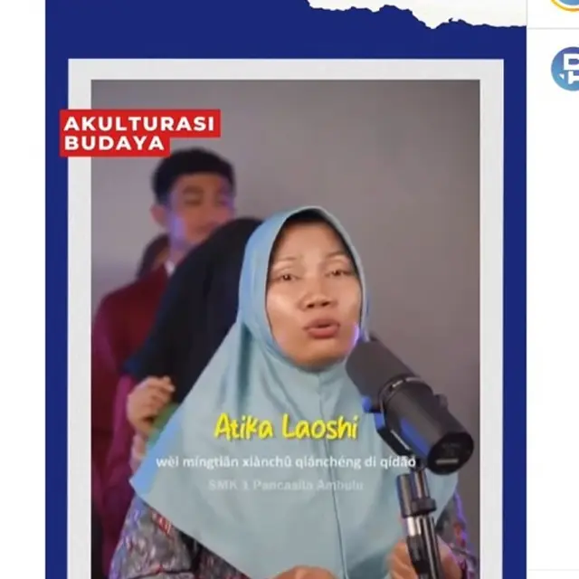 Pelajar SMK Jember Ditawari Beasiswa Usai Videonya Nyanyikan Lagu Mandarin Viral di China ...