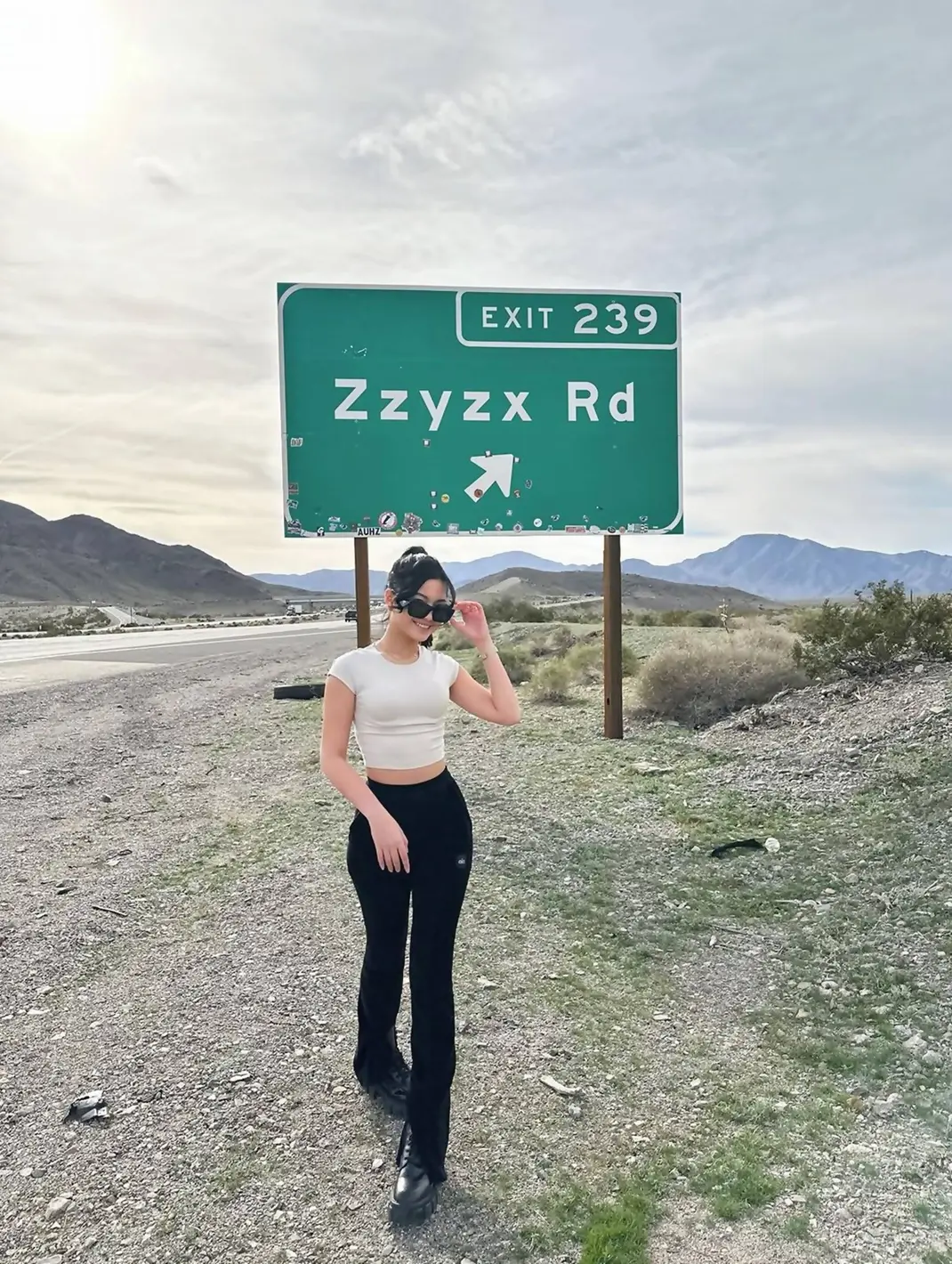 Temui Nama Jalan Unik, Ini Potret Yoriko Angeline Saat di Las Vegas ...