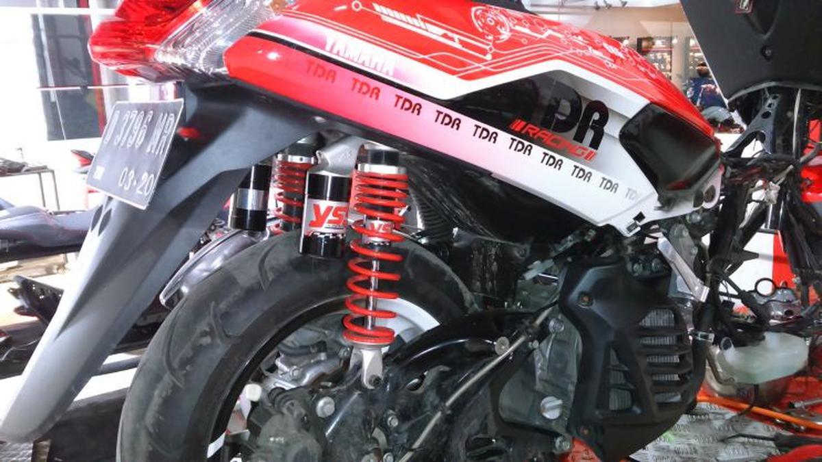 Shock Shogun SP Jadi Solusi `Pinggang Patah` Naik NMax