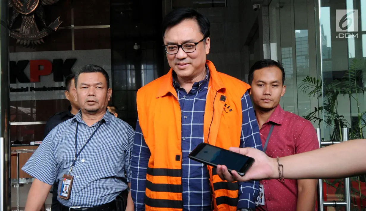 FOTO: Bos Operasional Lippo Group Billy Sindoro Resmi Ditahan KPK ...