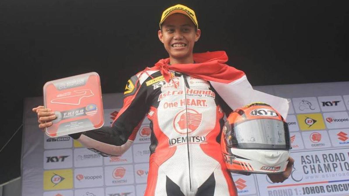 Race 2 ARRC Johor: Irfan Ardiansyah Naik Podium Kelas SS600