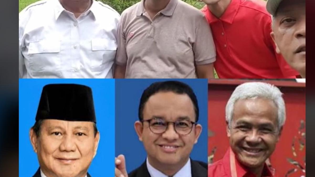 Viral Video 3 Pria Berwajah Mirip 3 Capres 2024, Siapa Paling Mirip dan ...