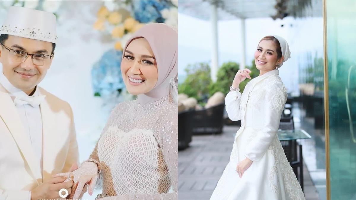 7 Potret Gaya Hijab Dine Mutiara Istri Sahrul Gunawan, Jadi Sorotan ...