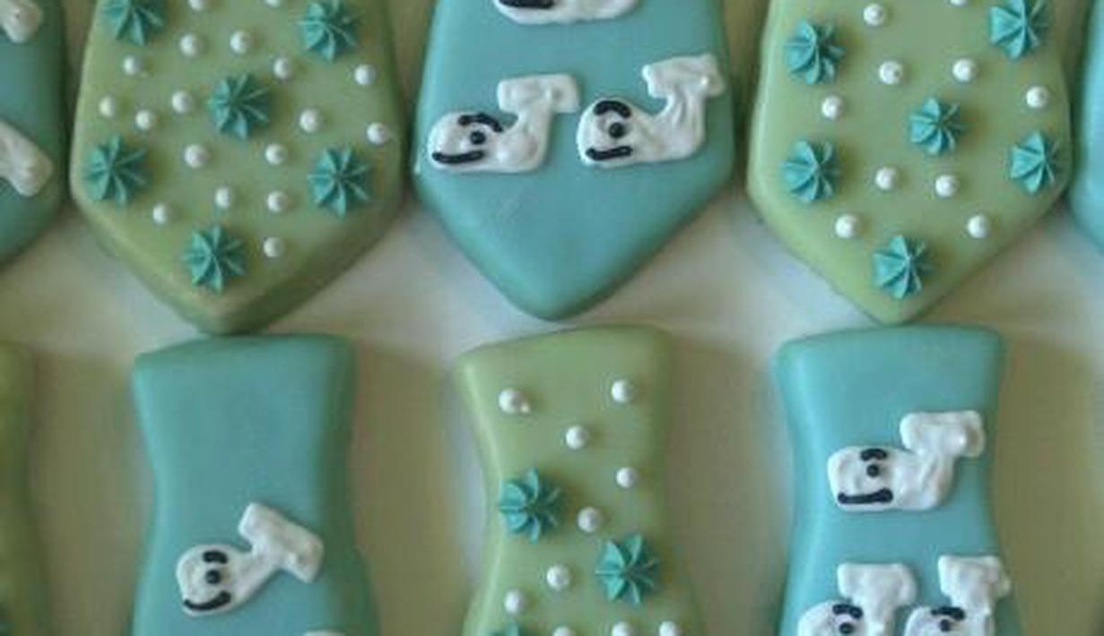 Cookies Bentuk Dasi (Sayang Untuk Dimakan) - Photo Fimela.com