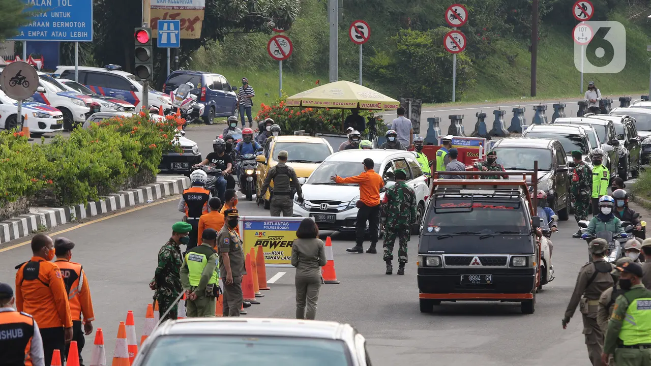 Lalu Lintas Arah Puncak Bogor Menuju Jakarta Macet - News Liputan6.com