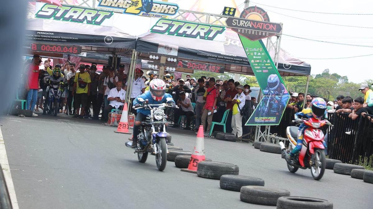 Ratusan Pembalap se-Jawa, Bali, dan NTT Ikuti Banyuwangi Drag Bike 2023