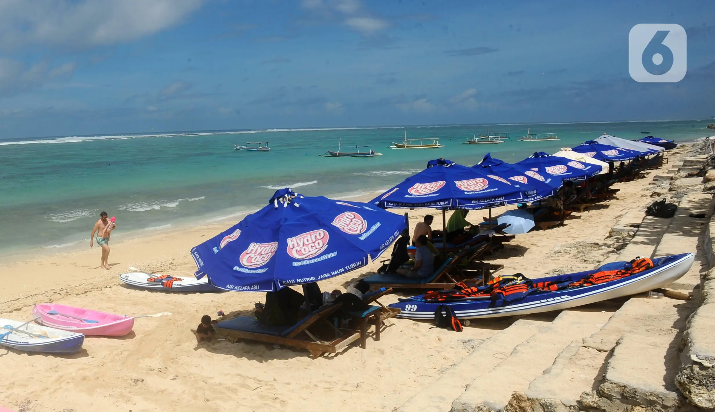 Masuk Musim Kemarau, Suhu Panas Melanda Bali - Foto Liputan6.com