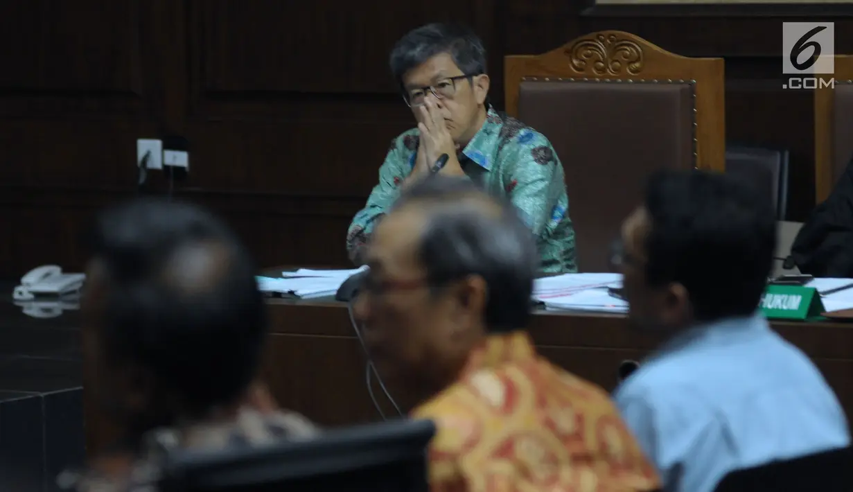 FOTO: Setya Novanto Jadi Saksi di Sidang Lanjutan Anang Sugiana - Foto Liputan6.com