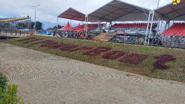 Sudah Jadi, Intip Potret Indahnya Venue F1 Powerboat Danau Toba - Bisnis Liputan6.com