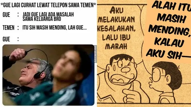 7 Meme Orang Malah Adu Nasib Saat Curhat Ini Bikin Kesal - Hot Liputan6.com