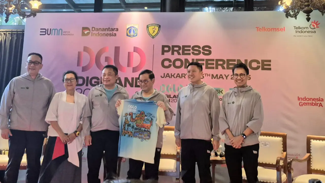 Digiland Run 2025 Konversi Jarak Tempuh Pelari Jadi Donasi Kuota Data ...