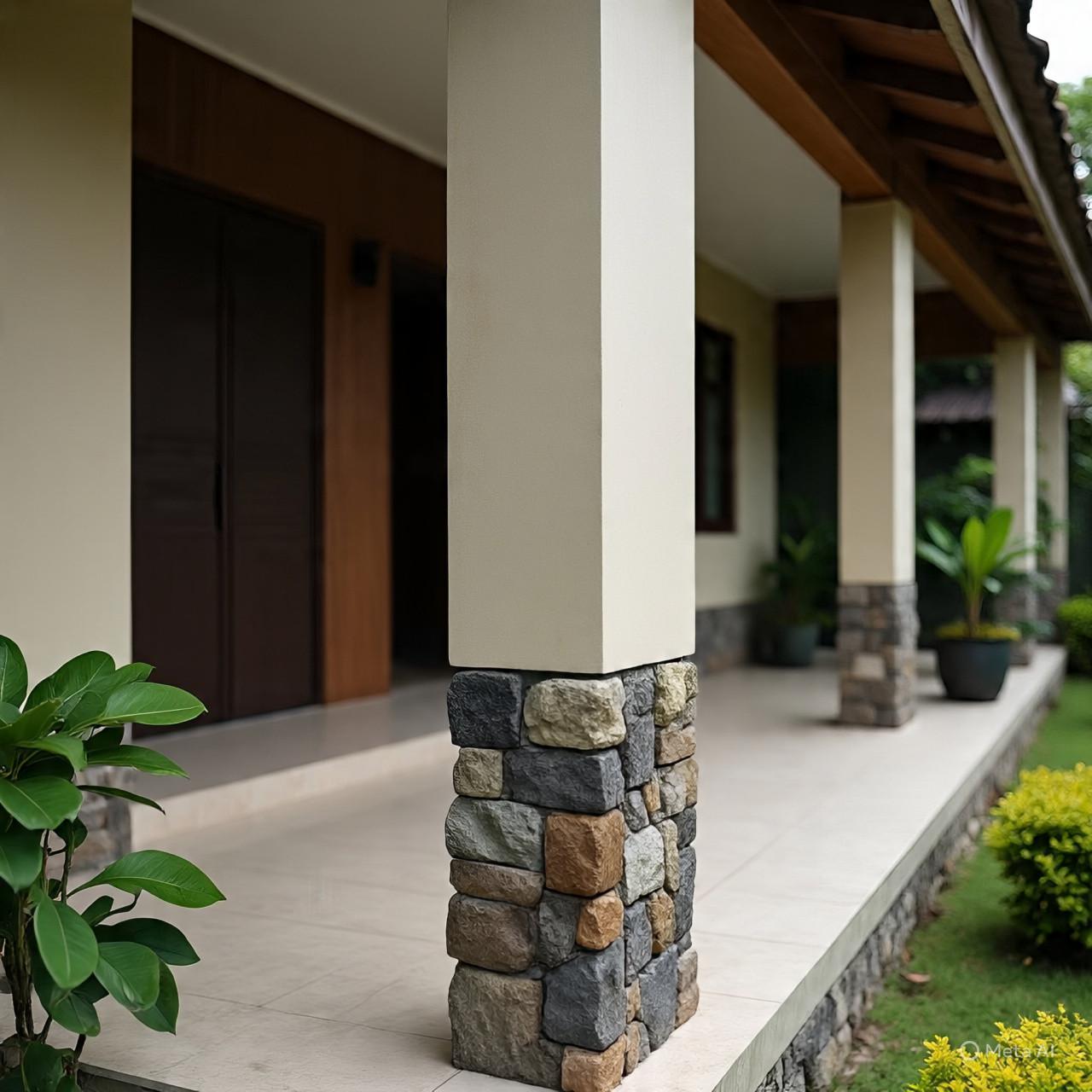 7 Model Profil Tiang Teras Rumah Sederhana Terbaik di 2025, Berikan ...