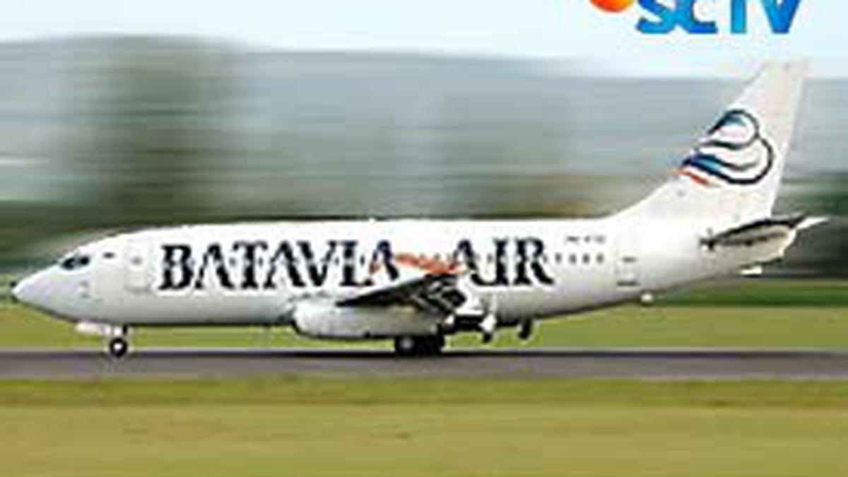 Roda Batavia Air Patah