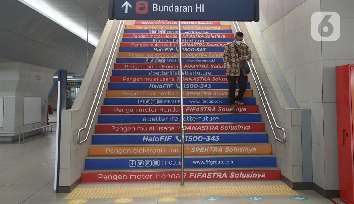 FOTO: Layanan MRT Jakarta Kembali Normal - Foto Liputan6.com