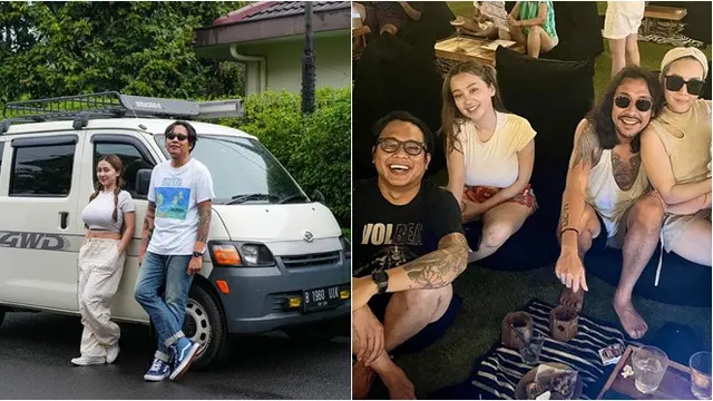 6 Potret Kedekatan Cupi Cupita dan Gofar Hilman, Liburan Bareng di Bali ...