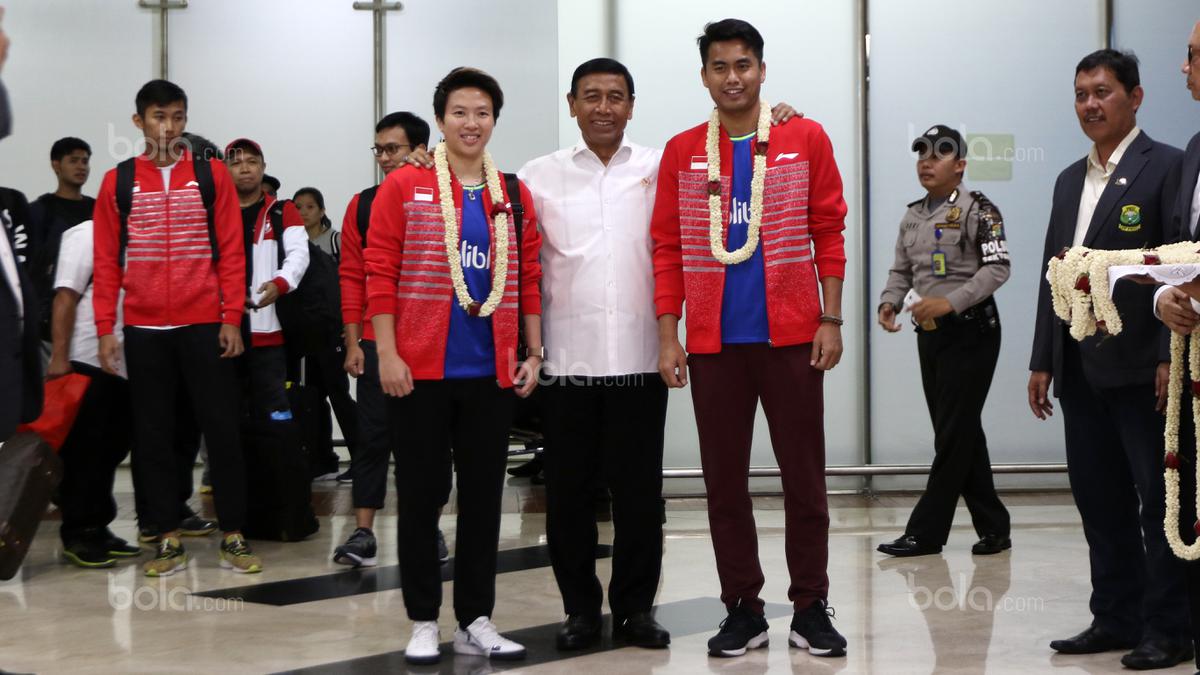 Jadi Juara Dunia, Tontowi / Liliyana Disambut Hangat - Ragam Bola.com