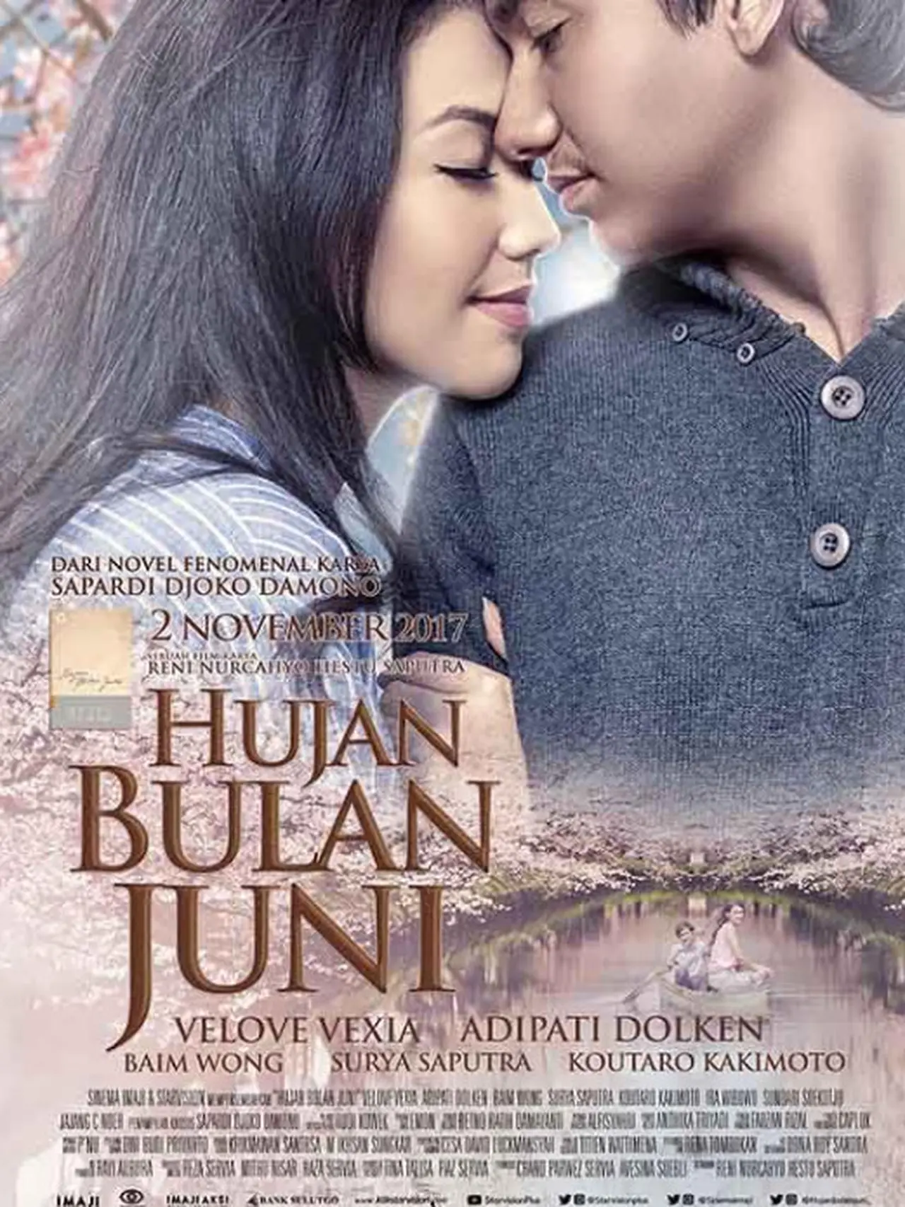 Sinopsis Film Hujan Bulan Juni Adaptasi Karya Legendaris Sapardi Djoko ...