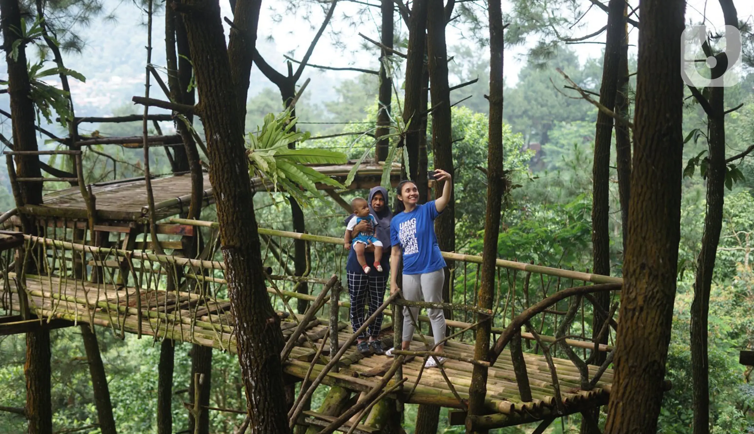 FOTO: Kawasan Wisata Gunung Bunder Mulai Diramaikan Pengunjung - Foto ...