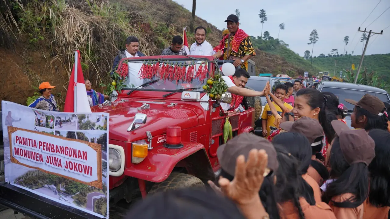 Makna Filosofi Monumen Juma Jokowi di Karo - Regional Liputan6.com