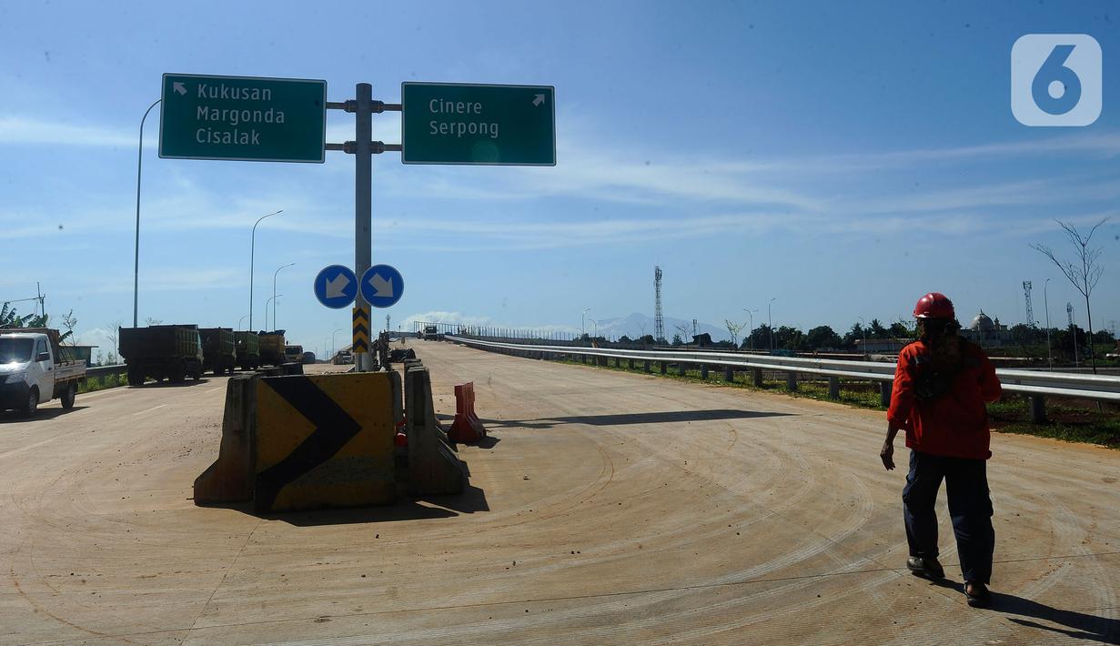 Pembangunan Tol Cijago Diperkirakan Selesai Januari 2023 - Foto ...