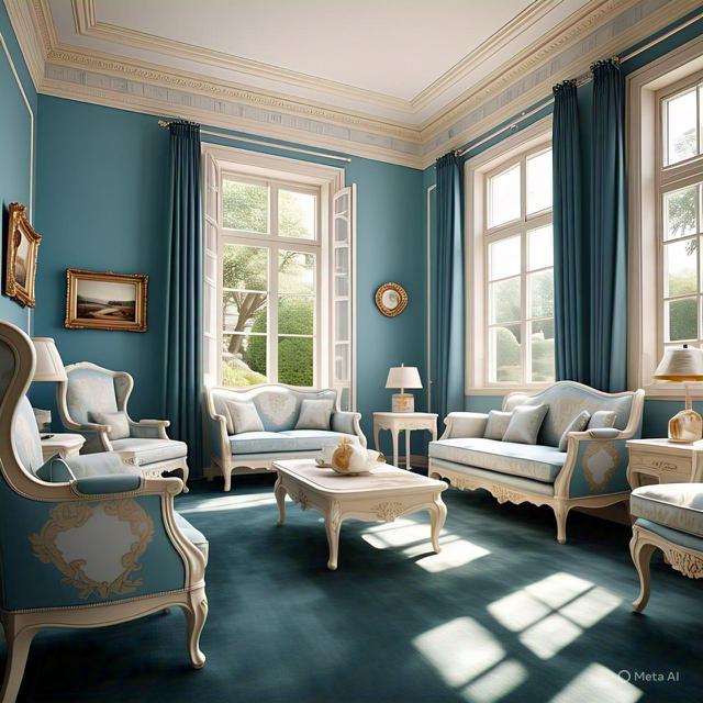 9 Kombinasi Warna Cocok dengan Biru, Inspirasi untuk Interior Ruangan ...