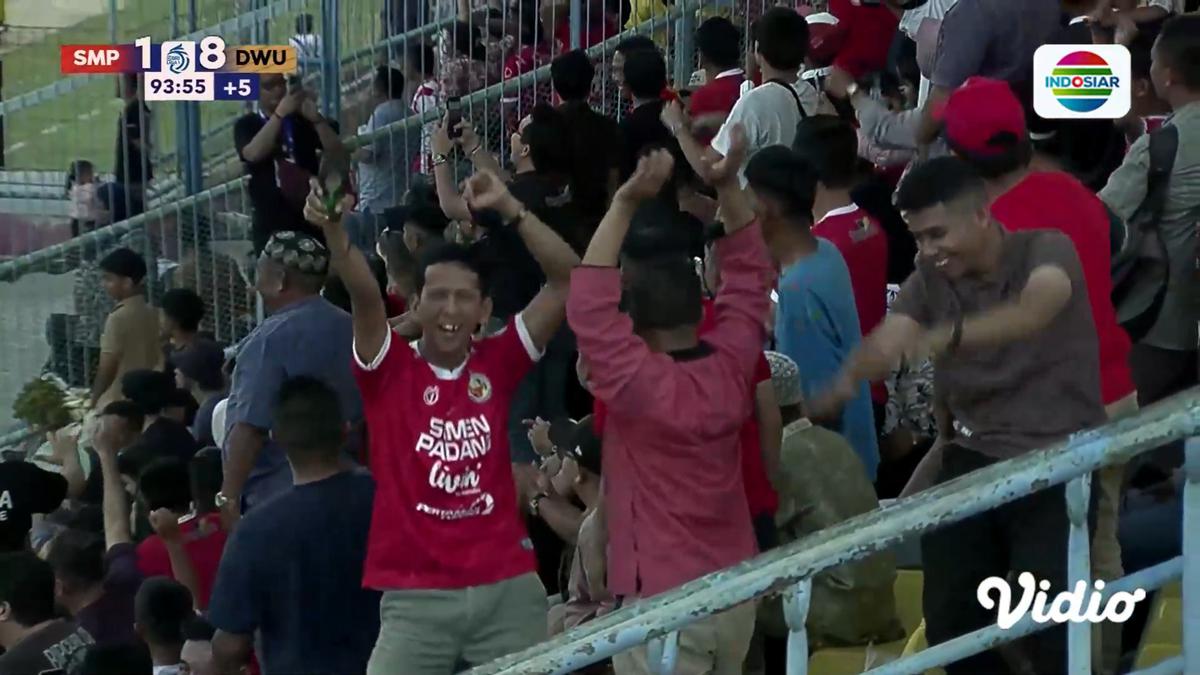 Titik Terikhlas Suporter Semen Padang setelah Kalah 1-8 dari Dewa ...
