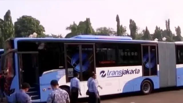 Bus Baru Transjakarta Datang, Mulai Mengaspal Juli - TV Liputan6.com