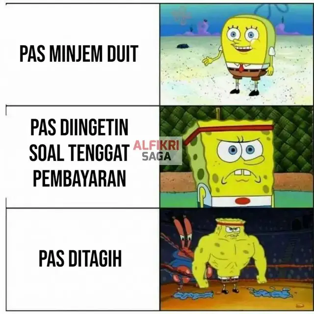 10 Meme Kocak Gambarkan Susahnya Tagih Utang Ini Bikin Kapok - Hot ...