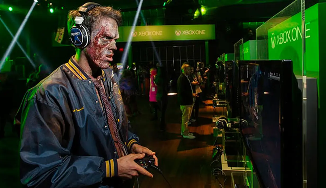 [FOTO] Ada Zombie dan Prajurit Roma di Launching Party Xbox One - Foto ...