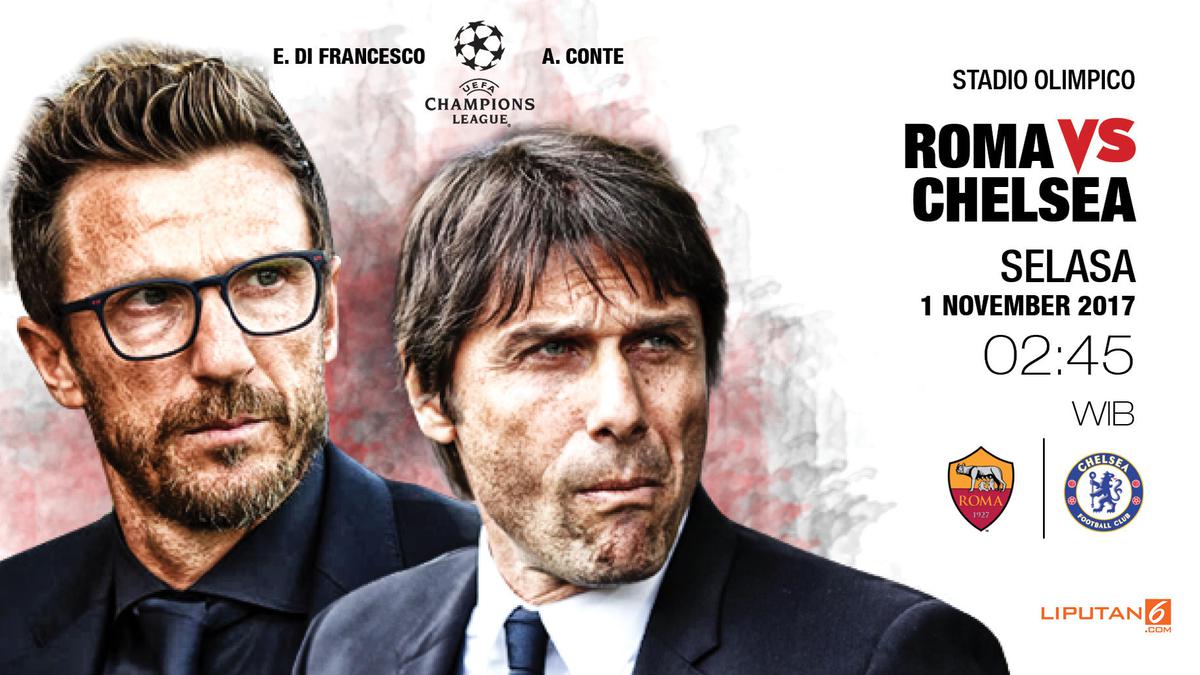 5 Fakta Menarik Jelang AS Roma Vs Chelsea - Bola Liputan6.com