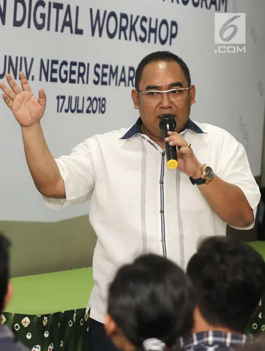 FOTO: Belajar Media Digital di Emtek Goes to Campus 2018 - Foto ...