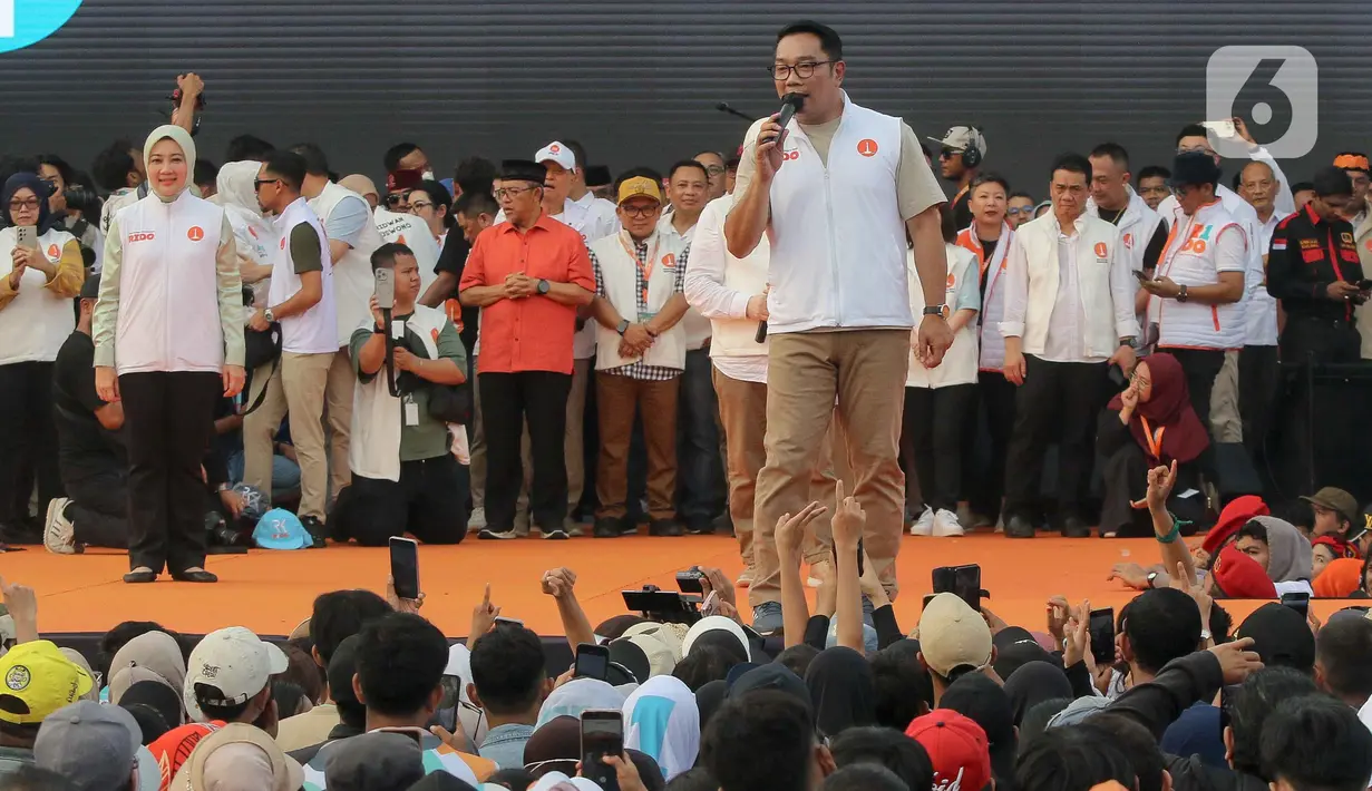 Tumbuhkan Semangat Kader, Pasangan RIDO Gelar Kampanye Akbar Satu1n ...