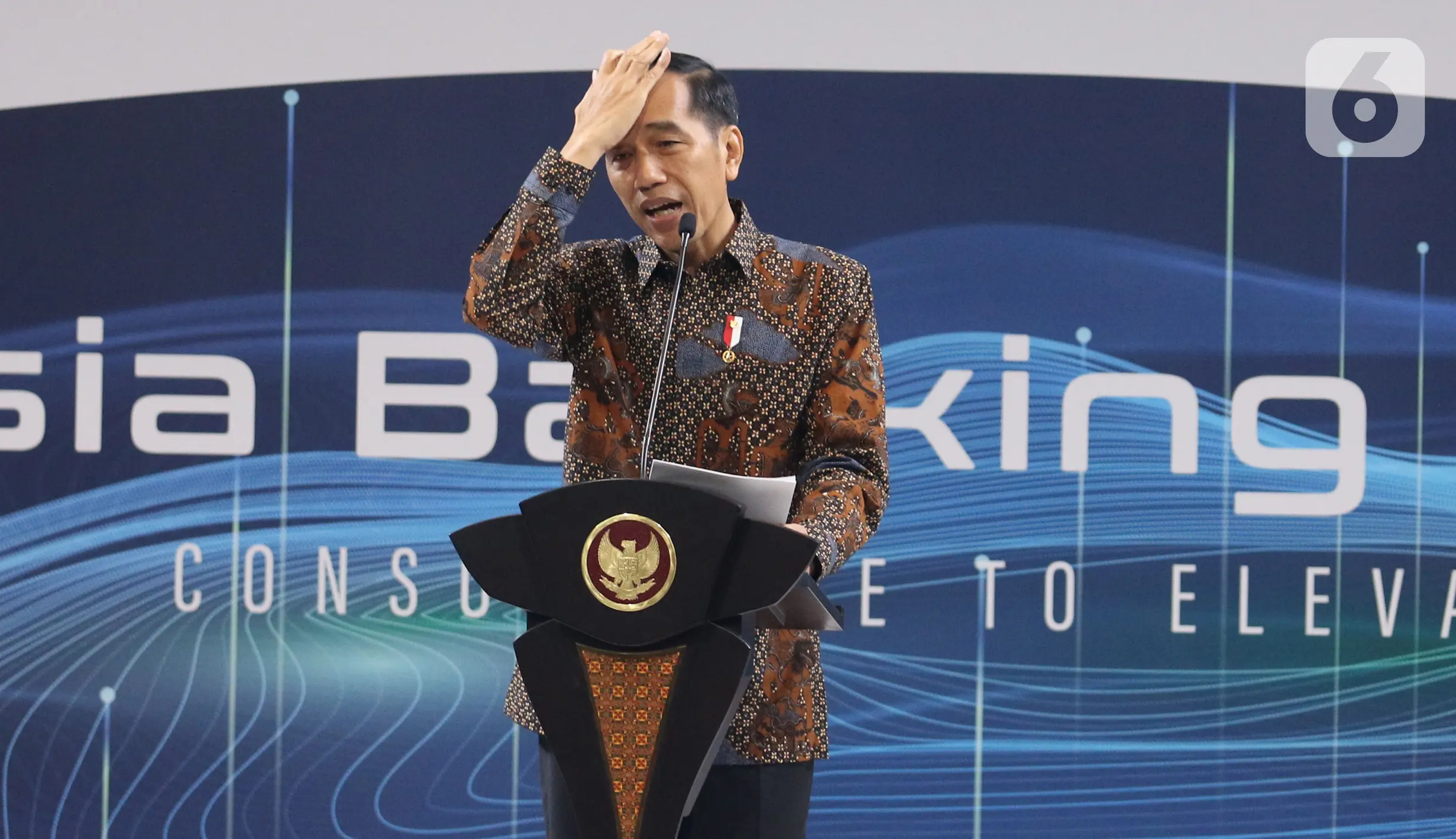 FOTO: Jokowi Buka Indonesia Banking Expo 2019 - Foto Liputan6.com
