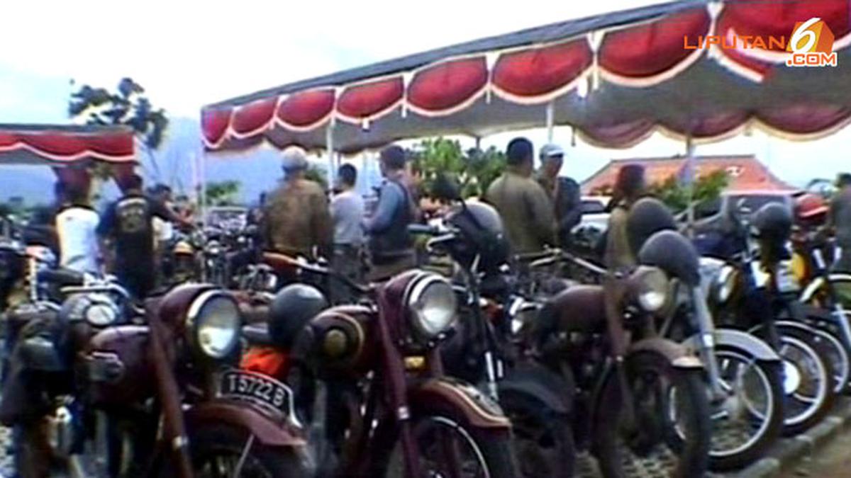 VIDEO: Ratusan Motor Tua Dipertemukan