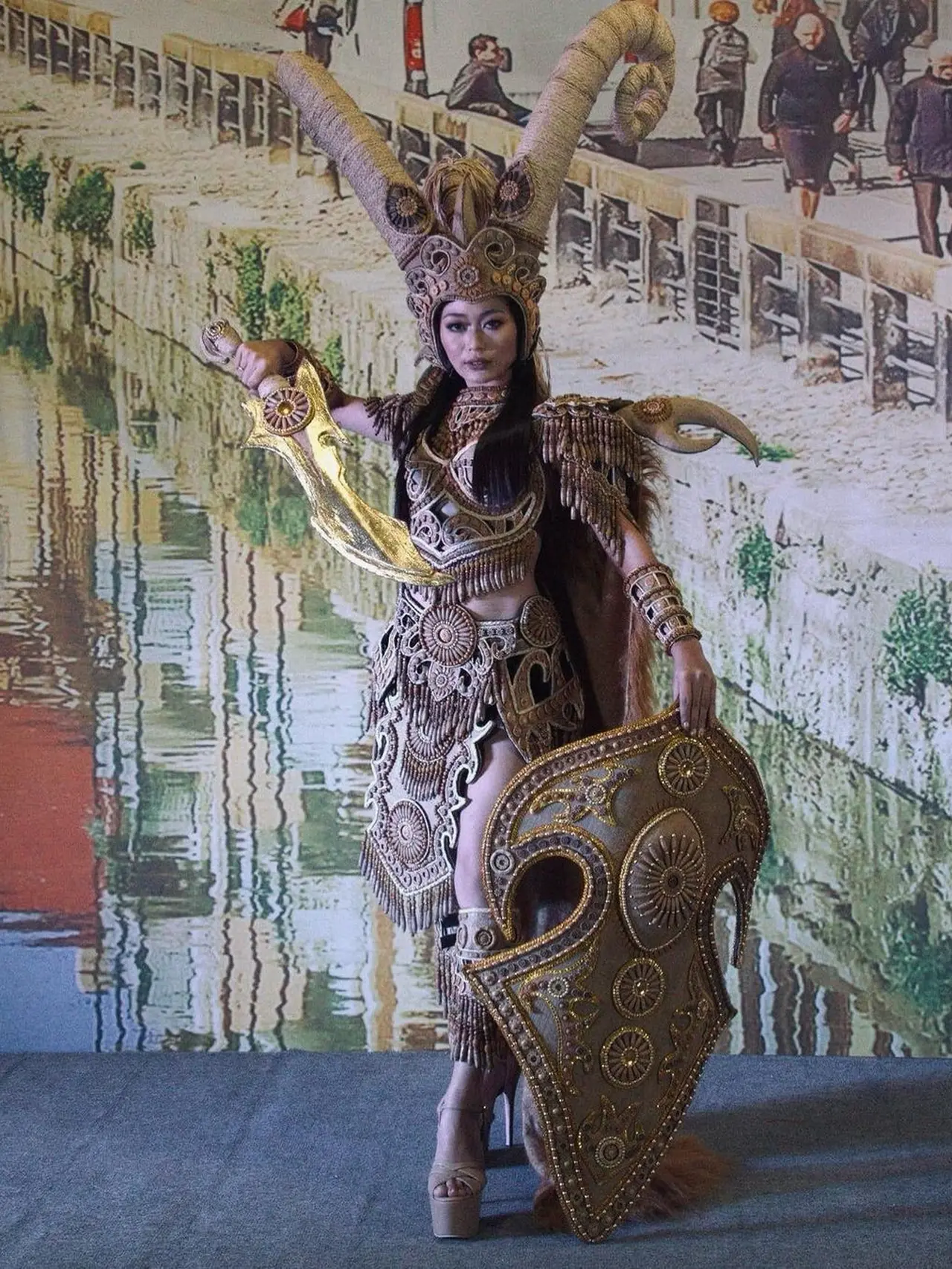 6 Potret Finalis Miss Grand Filipina, Hilang Misterius di Pom Bensin ...