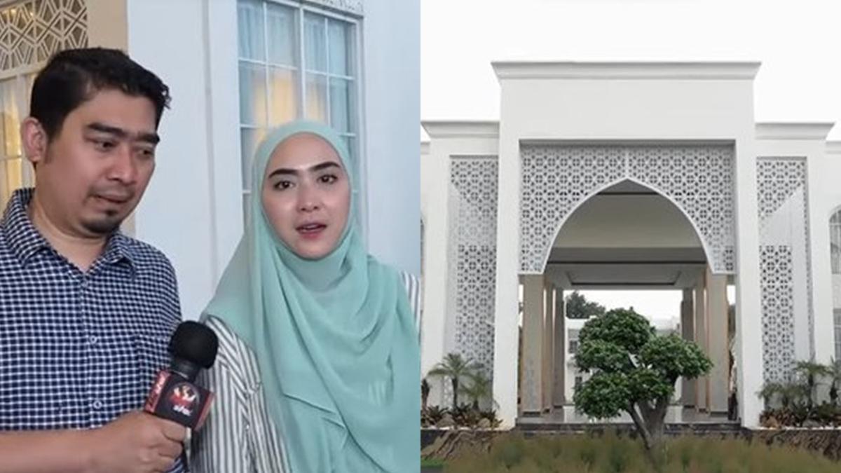 7 Potret Rumah Mewah Ustaz Solmed dan April Jasmine, Luas Setengah Hektar
