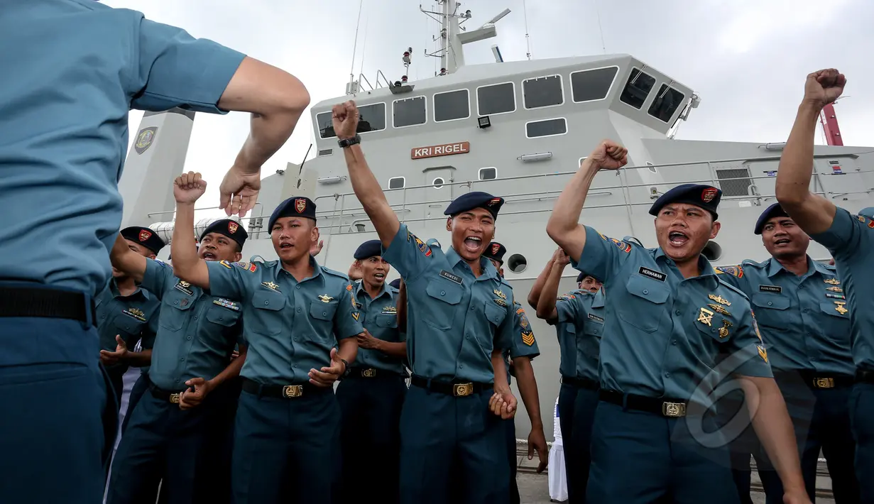 KSAL Sambut Kedatangan Kapal Survei Canggih KRI Rigel 933 - Foto ...