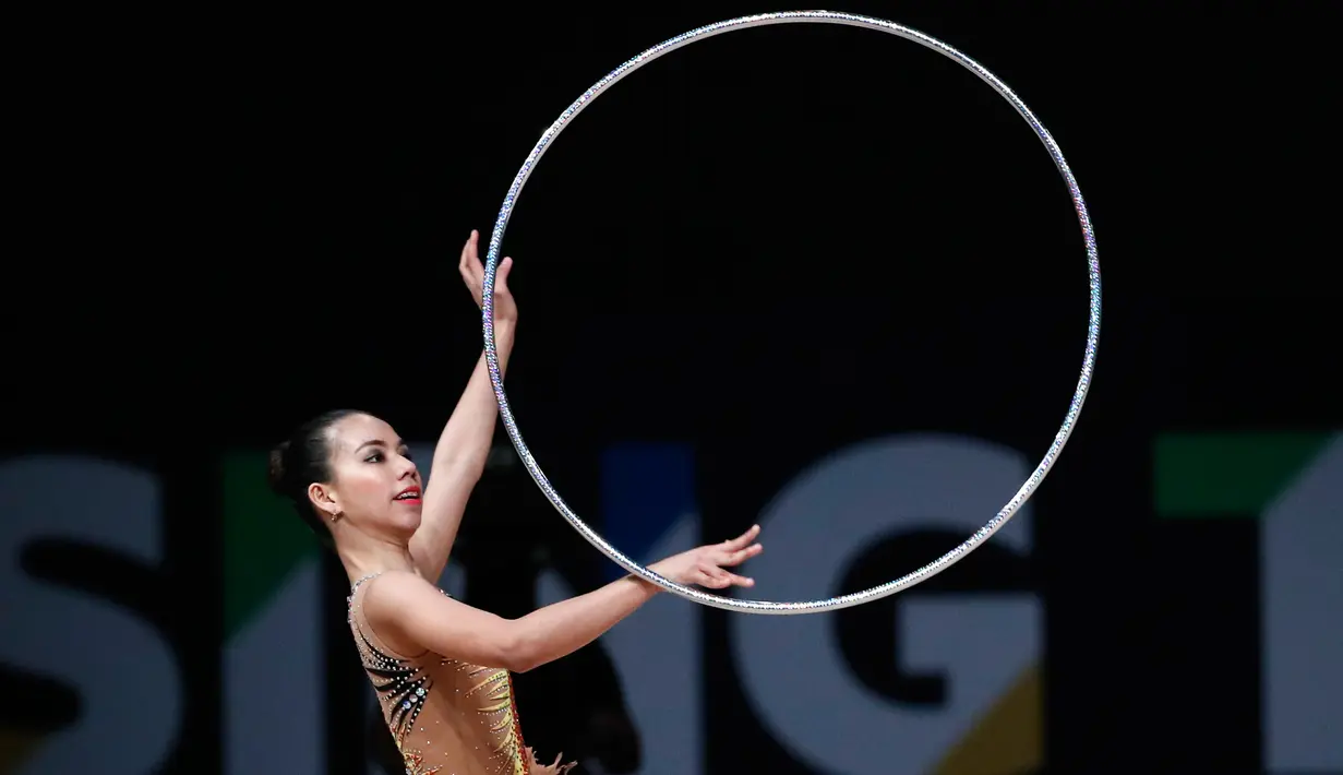 PHOTO: Melihat Keindahan Senam Ritmik di SEA Games 2017 - Foto Liputan6.com