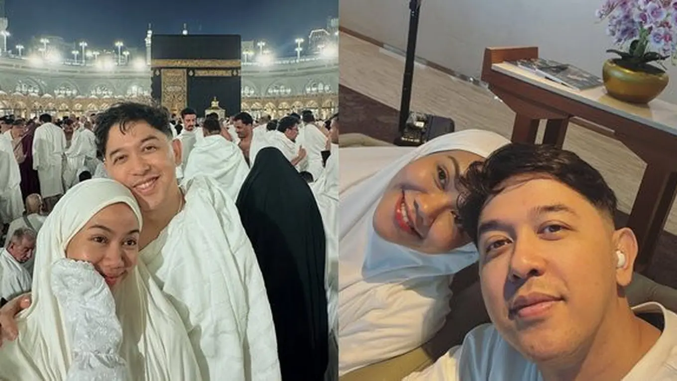 Bareng Suami dan Sahabat, Intip Potret Yura Yunita Tampil Berhijab saat Umrah - Entertainment ...