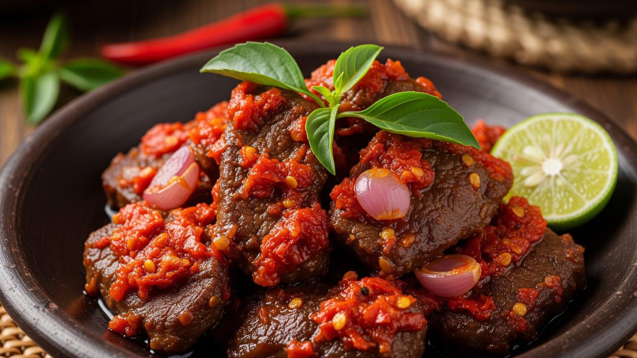 Resep Dendeng Daging Sapi Balado Pedas, Enak, Tidak Alot, dan Praktis ...