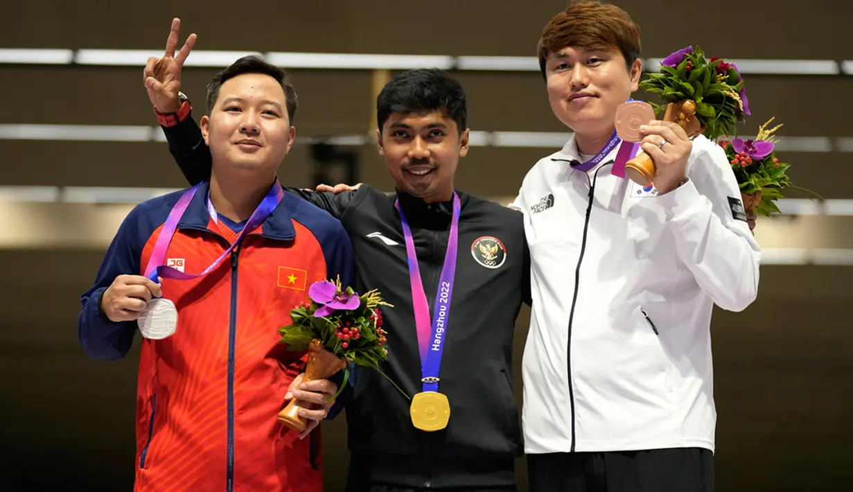 Prestasi Gemilang Muhammad Sejahtera di Asian Games 2023, Sumbang 2 Emas untuk Indonesia - Foto ...