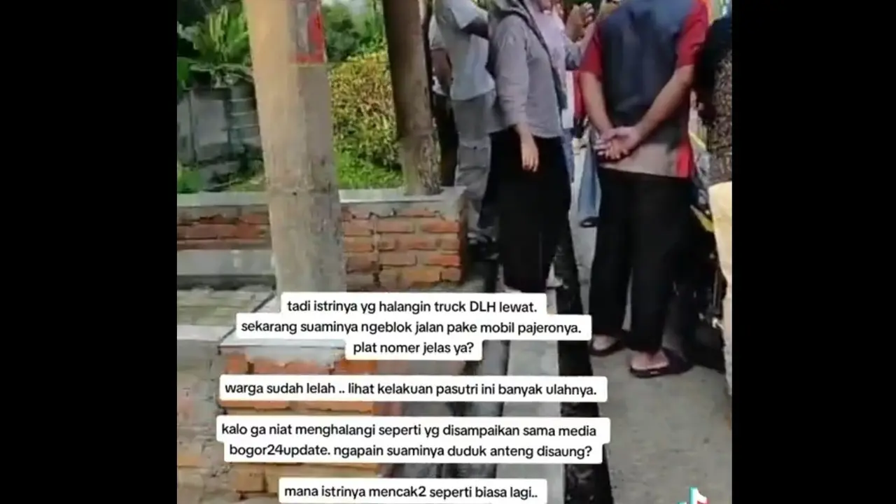 Drama Kompleks, Viral Pasutri Alangi Truk DLH Angkut Sampah Warga Imbas ...