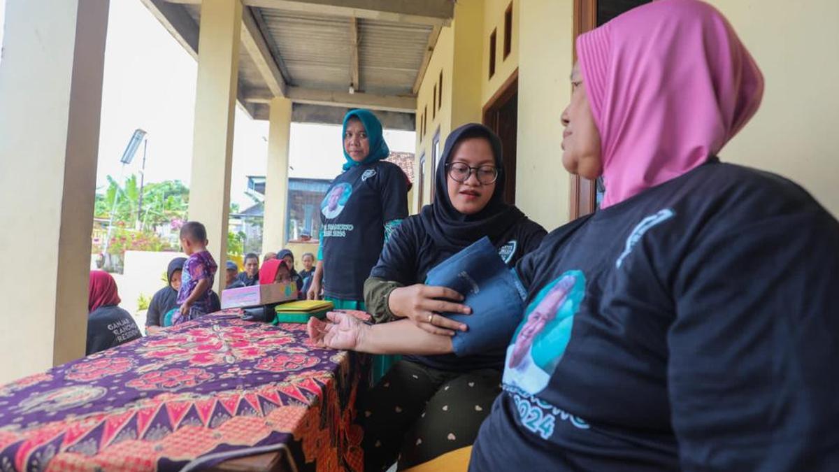 Tebar Kebaikan, Relawan Ganjar Beri Layanan Cek Kesehatan Gratis Bagi ...