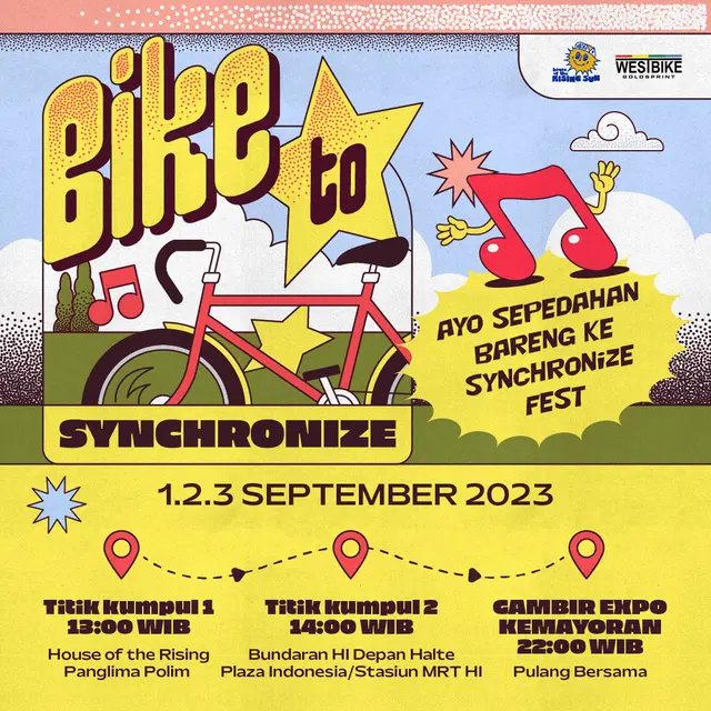 Synchronize Fest 2023 Dimulai Hari Ini, Simak Sederet Program Aktivasi ...