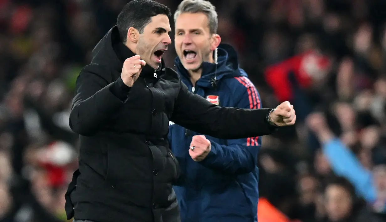 Kalahkan Manchester United, Pelatih Arsenal Mikel Arteta Luapkan ...
