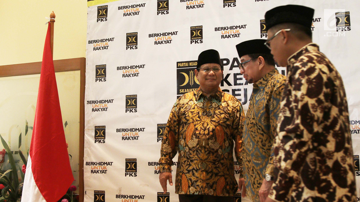 Pks Yakin Prabowo Pilih Salim Segaf Atau Abdul Somad Jadi Cawapres