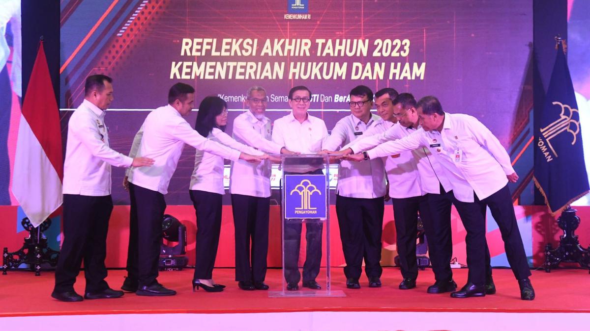 Menkumham: Refleksi Akhir Tahun Jadi Momentum Evaluasi Jajarannya ...