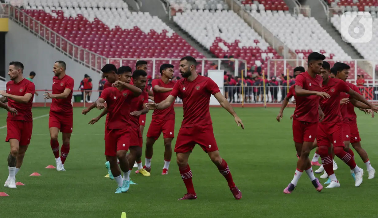 Intip Latihan Akhir Timnas Indonesia Sebelum Melakoni Laga di Piala AFF ...